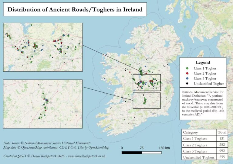Historical Maps of Ireland